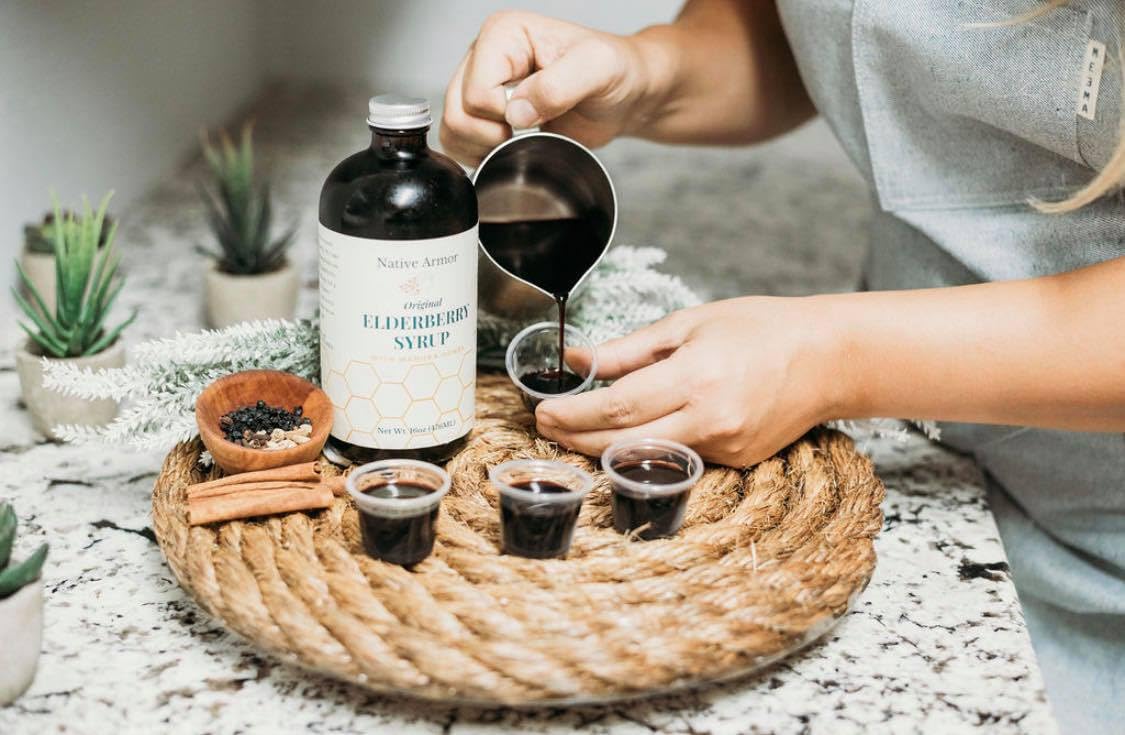 boost your health with elderberry syrup