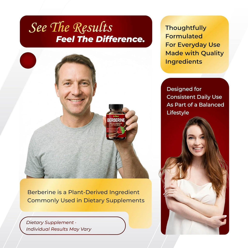 Boost your health with GriMed berberine