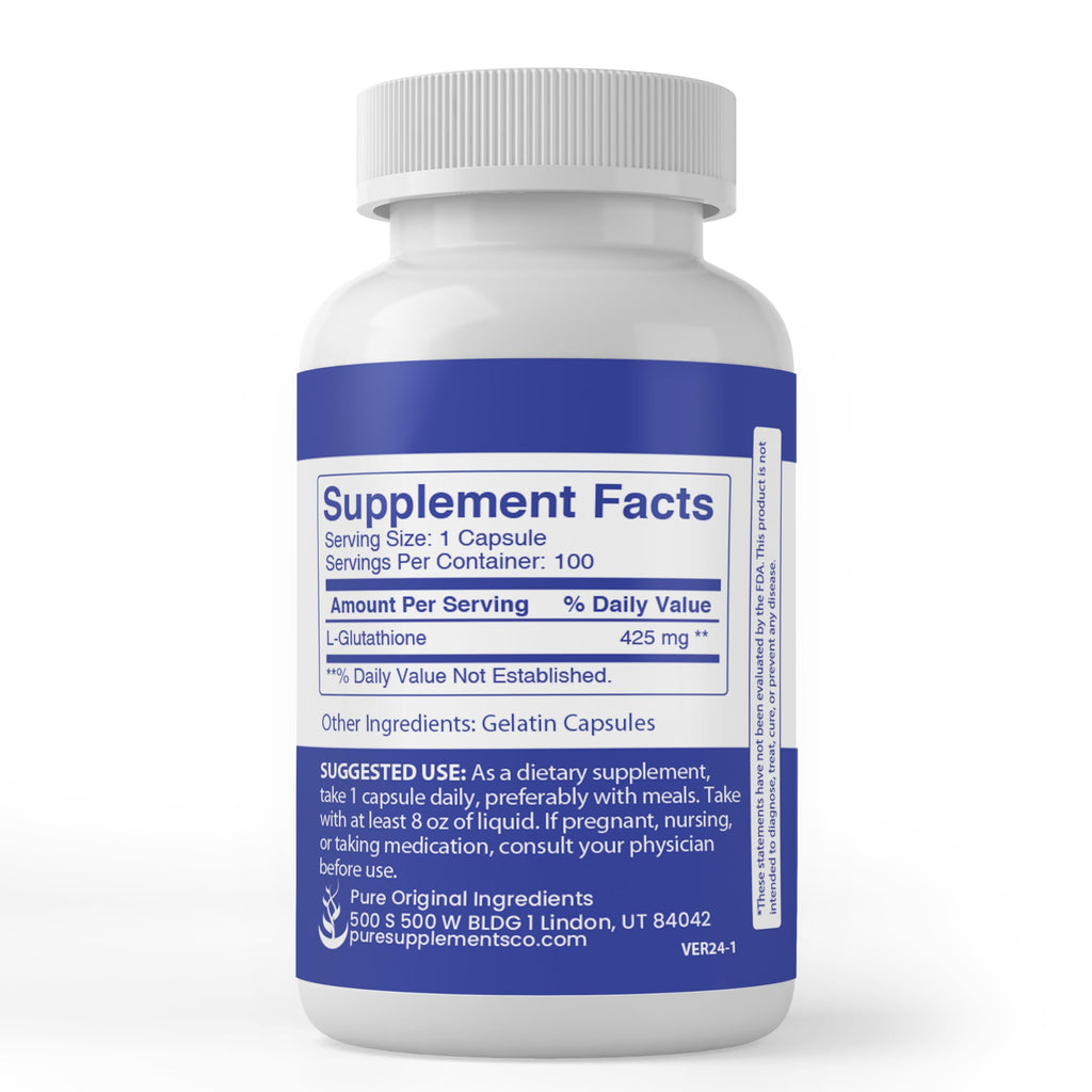 boost your health with L-Glutathione