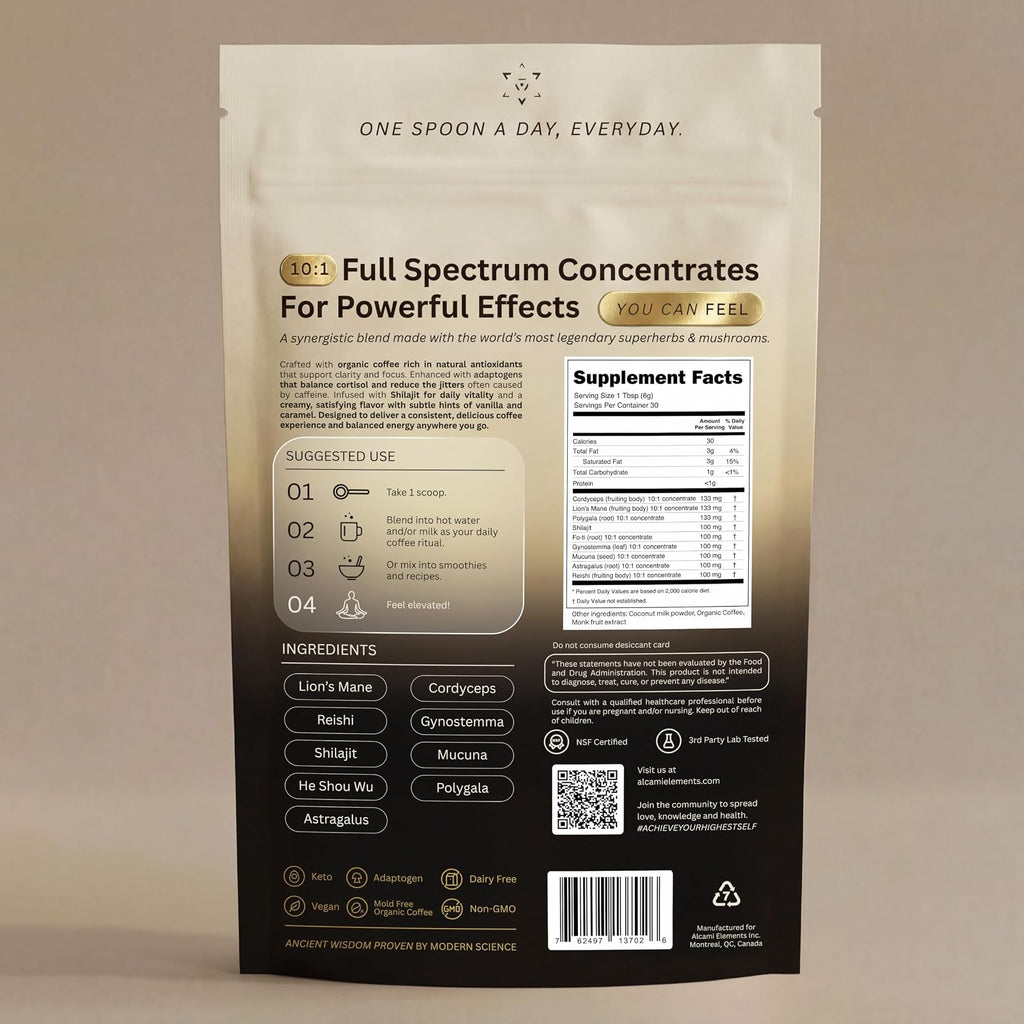 Boost your health with mushroom espresso