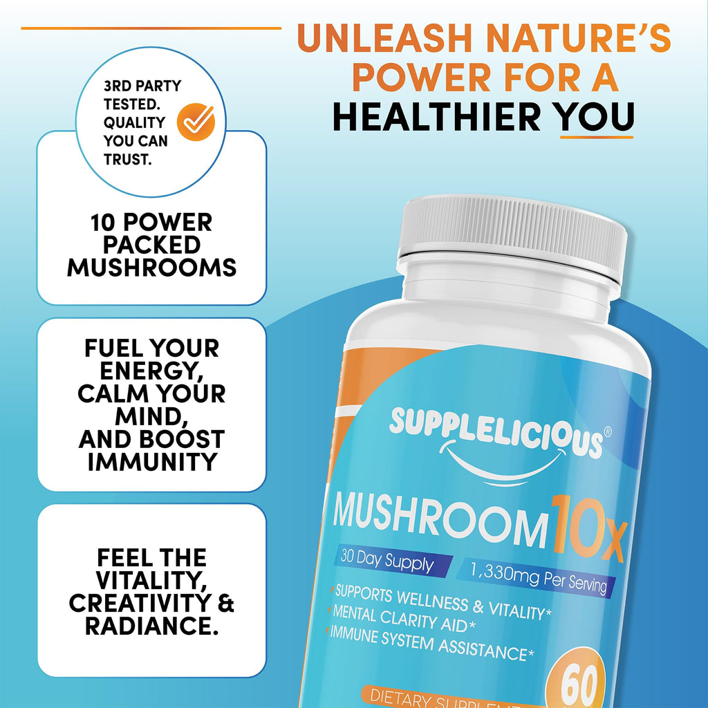 Boost your health with mushrooms