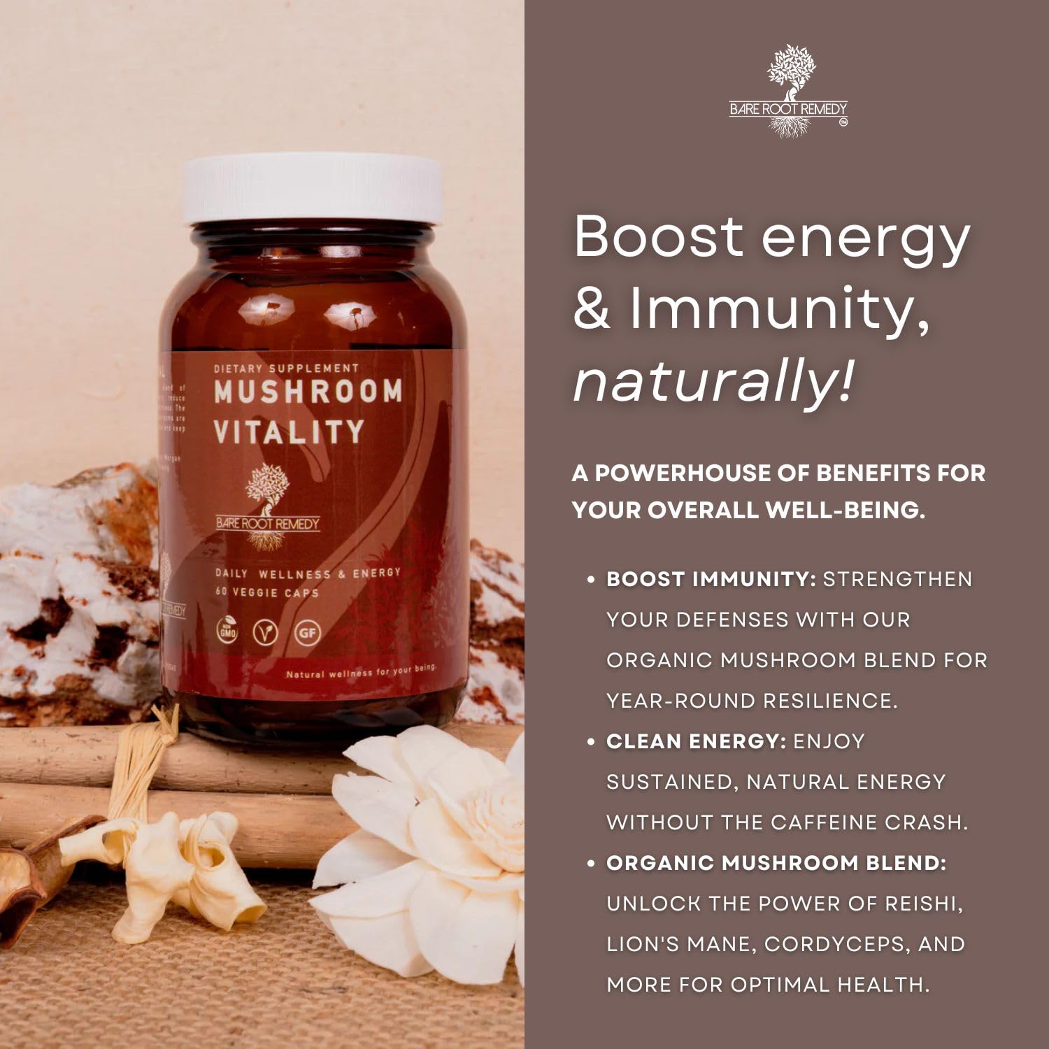 boost your health with mushrooms