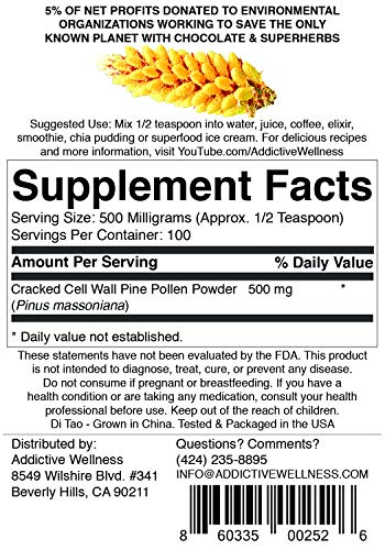 boost your health with pollen powder