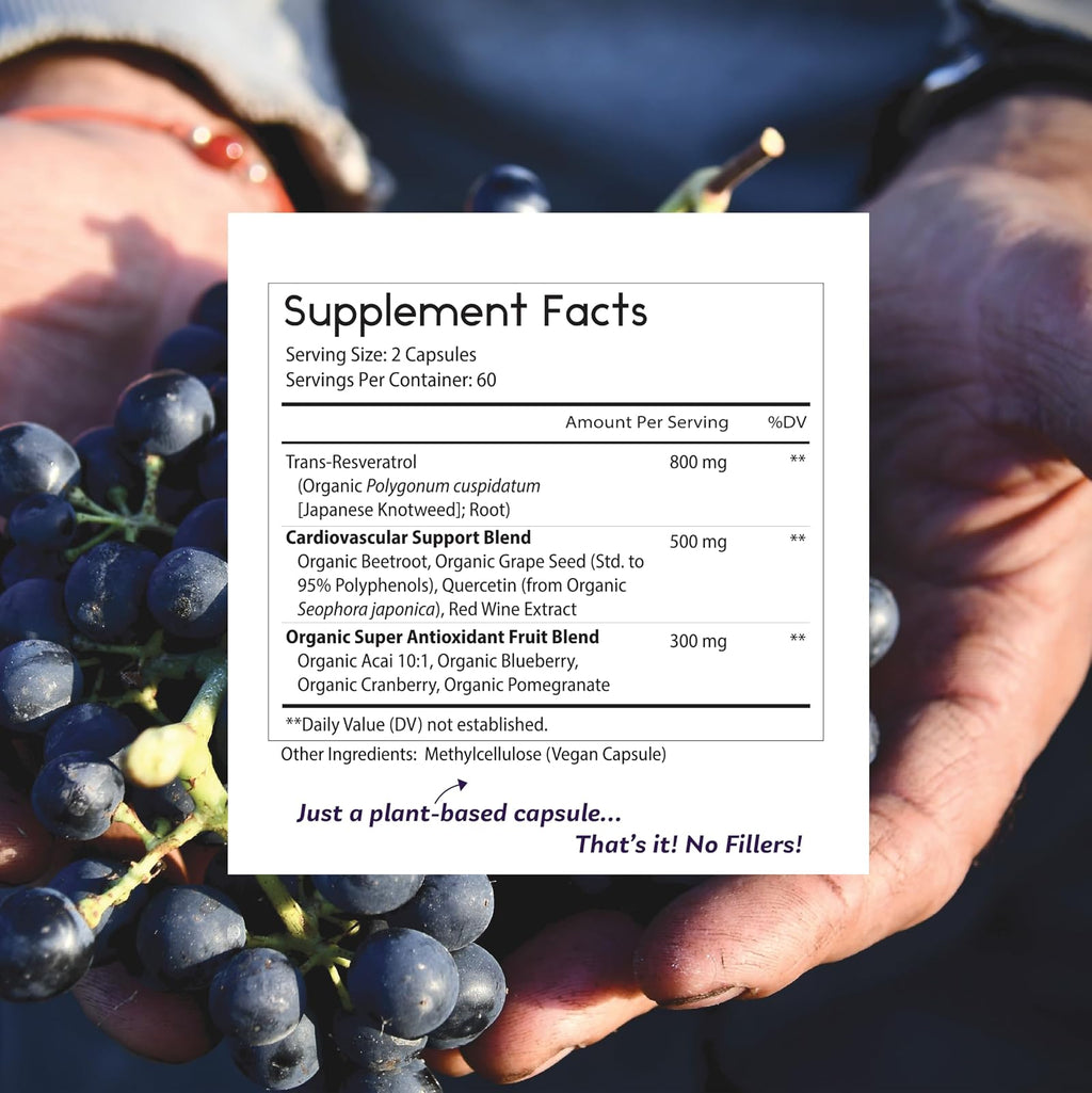 Boost your health with resveratrol capsules