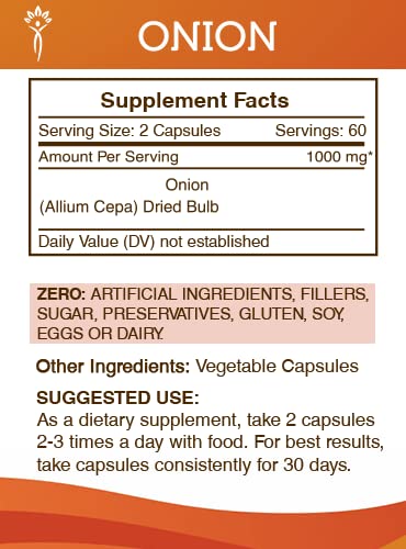 Boost your immune system with onion capsules