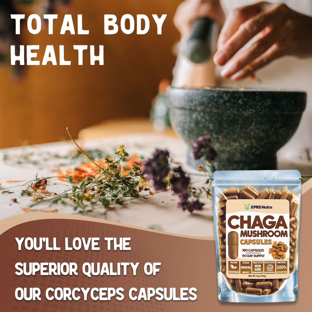 Boost your immunity with chaga mushrooms