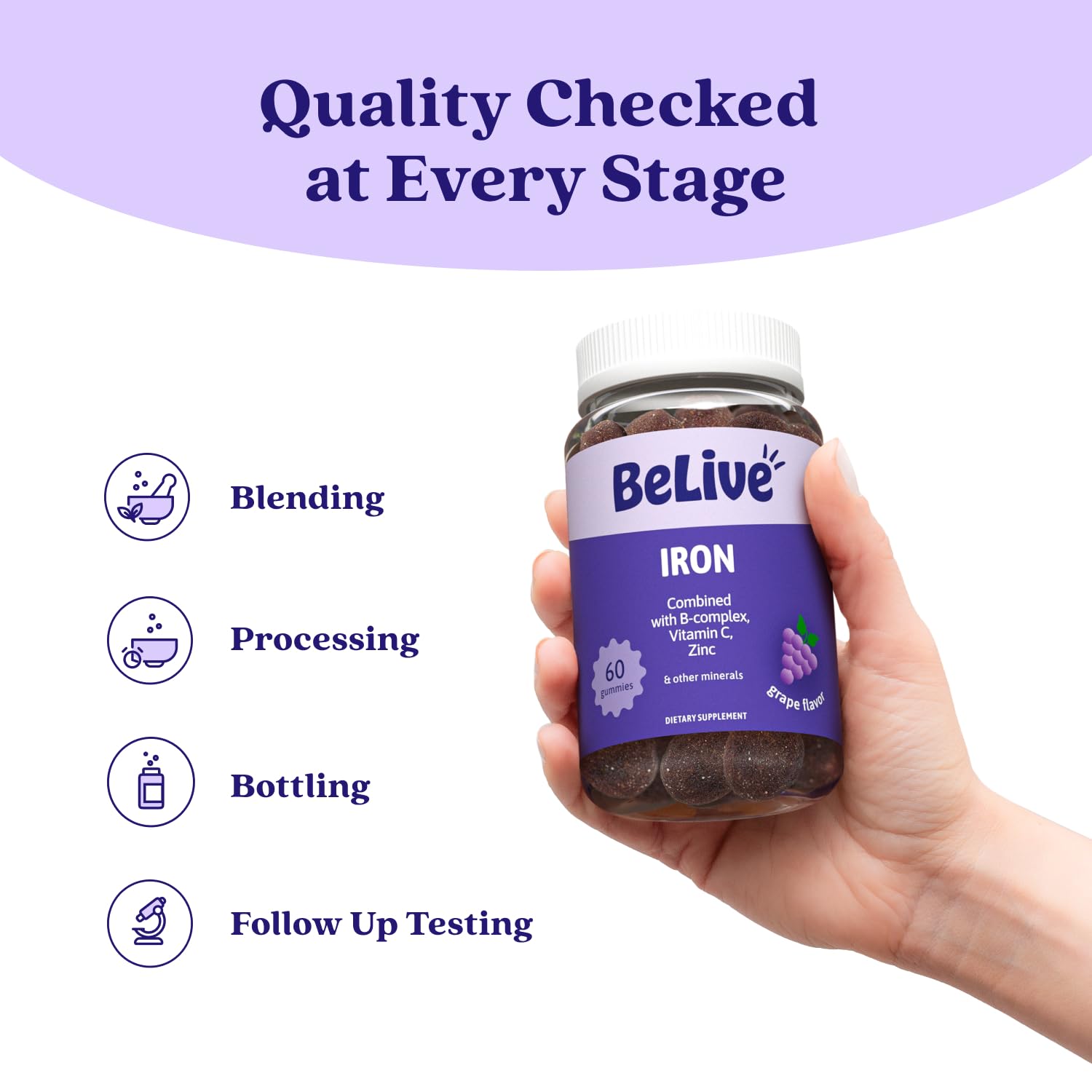 Boost your iron levels with BeLive