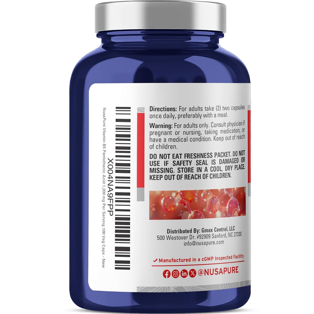 Boost your metabolism with Vitamin B5