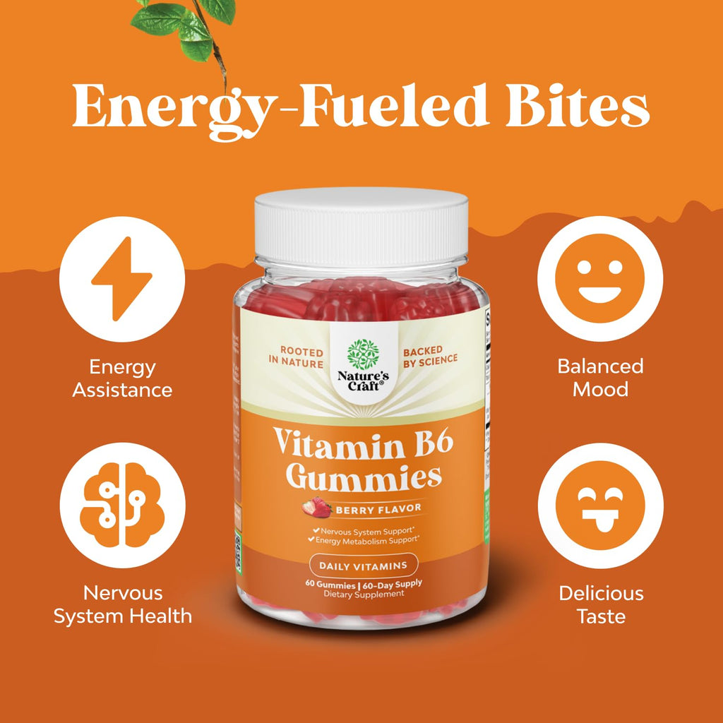 Boost your mood with B6 gummies