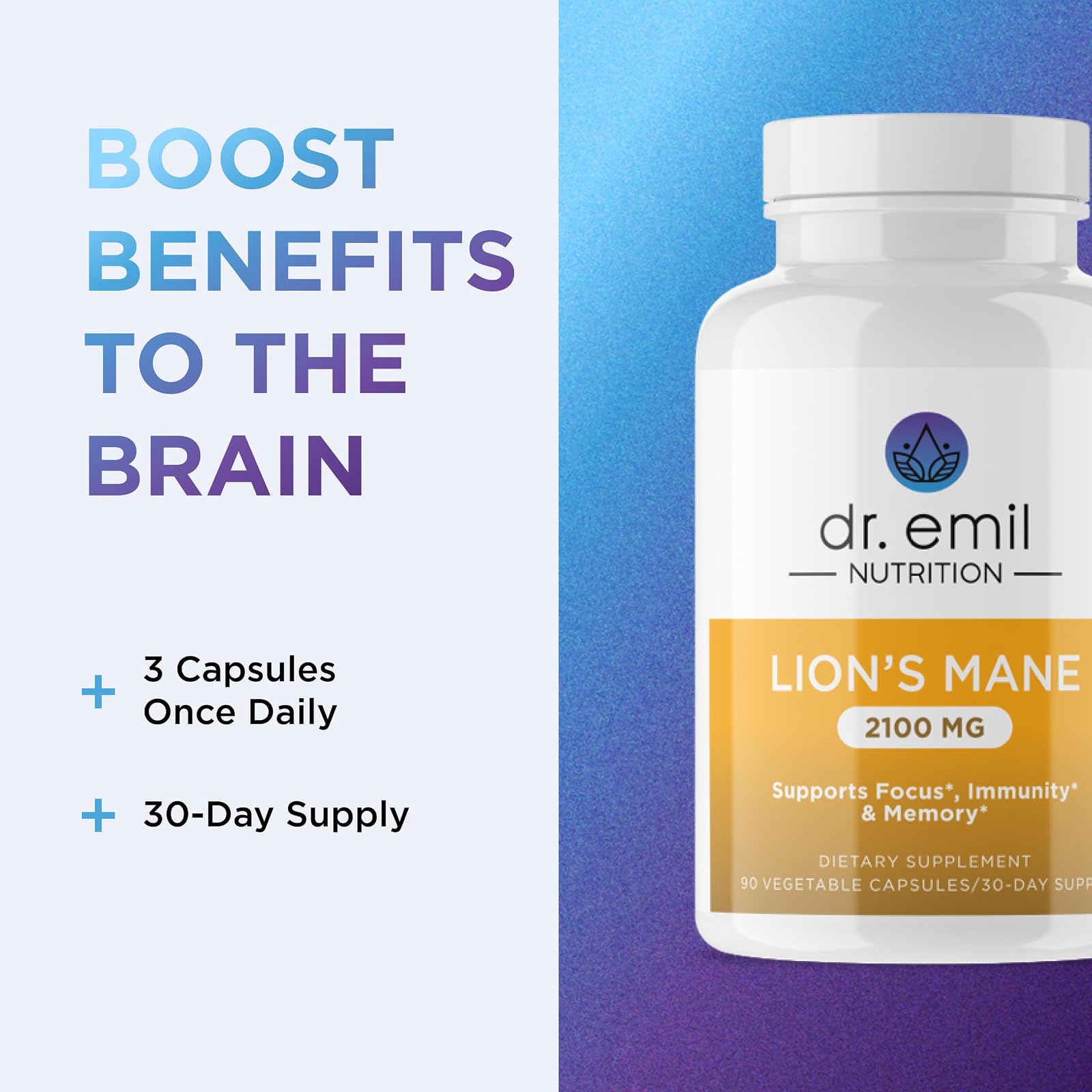 boost your mood with lion's mane supplement