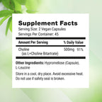 Boost your prenatal DHA with Choline Bitartrate