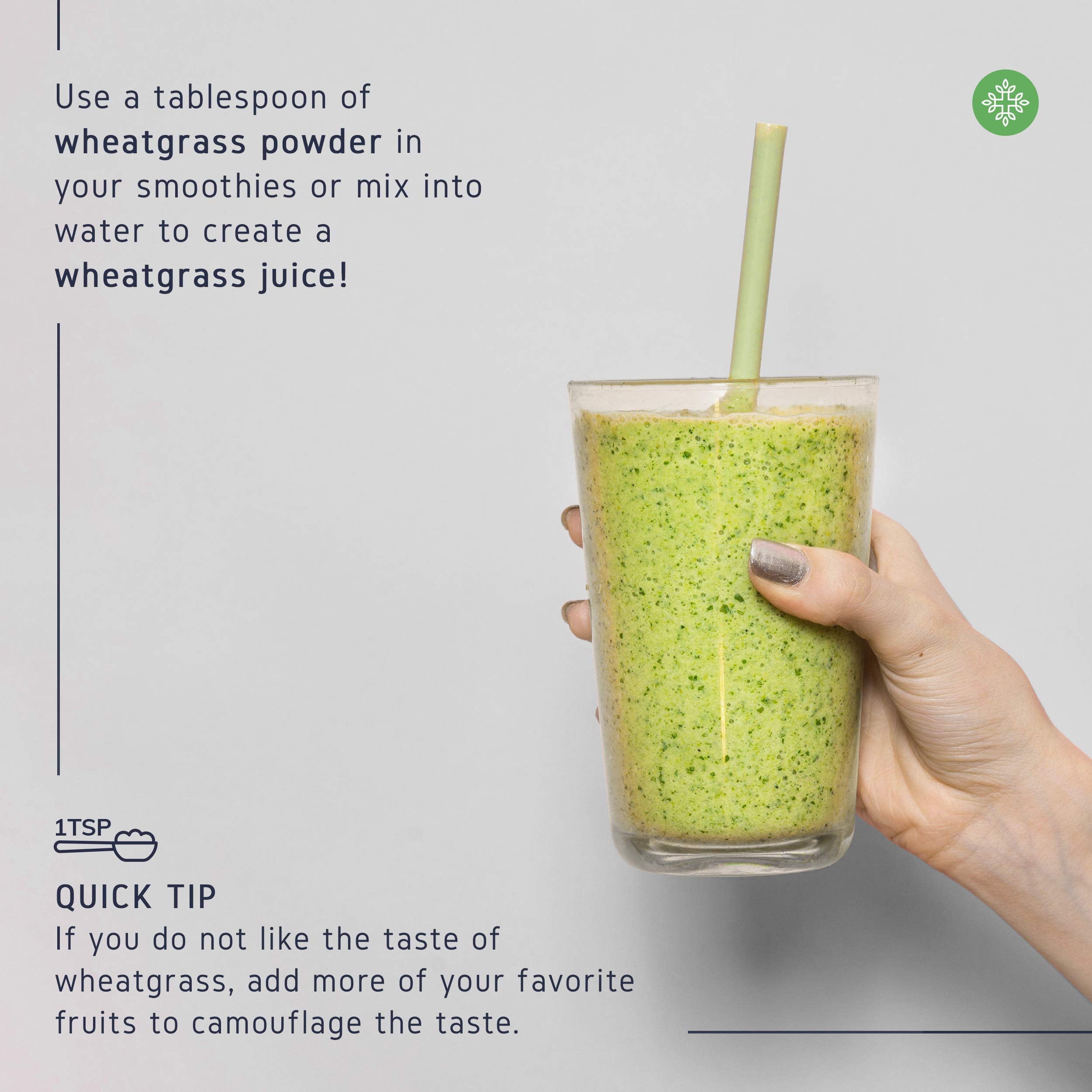 boost your smoothies with wheatgrass