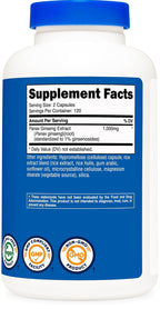 Boost your vitality with ginseng capsules