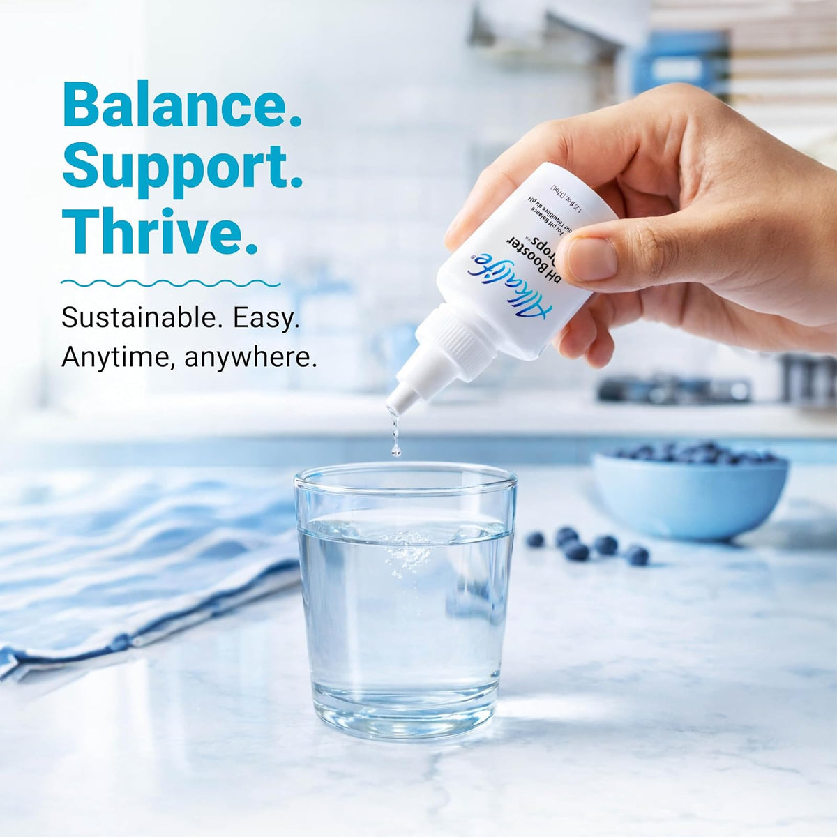 boost your water's pH naturally