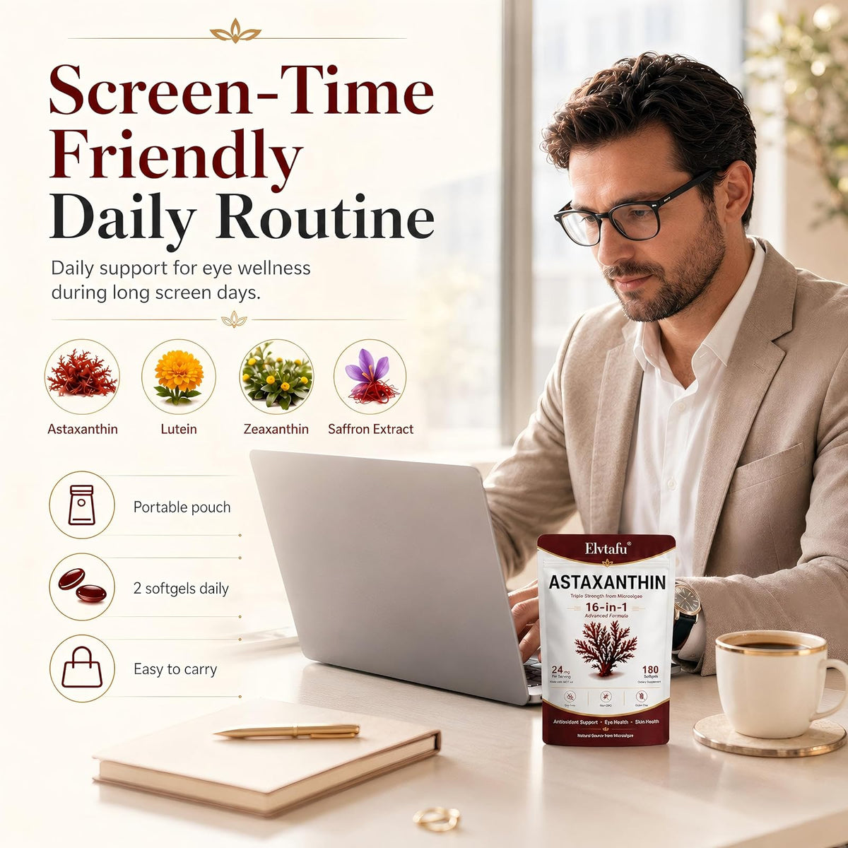 Boost your wellness with Astaxanthin