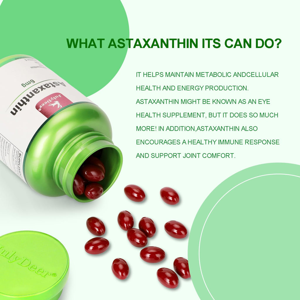 boost your wellness with JulyDeer Astaxanthin