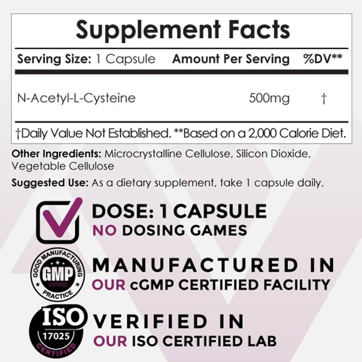 Boost your wellness with N-Acetyl L-Cysteine