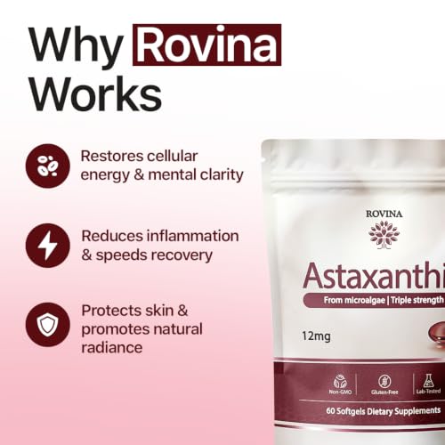 Boost your wellness with ROVINA Astaxanthin