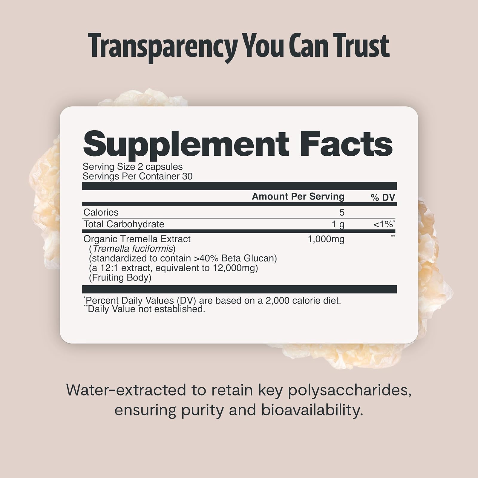 Boost your wellness with Tremella mushrooms