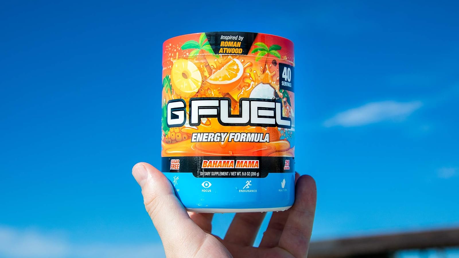 boost your workout with G Fuel