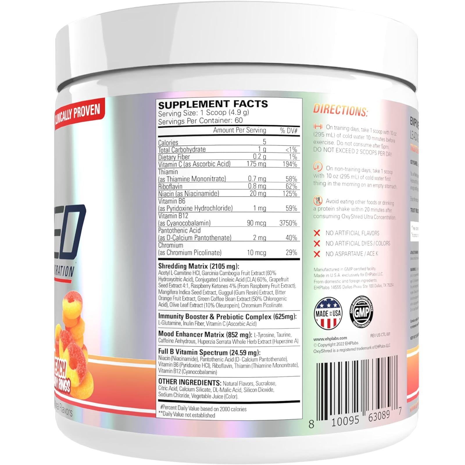 boost your workout with OxyShred powder