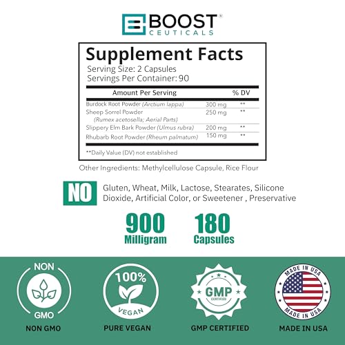 BoostCeuticals herbal detox capsules
