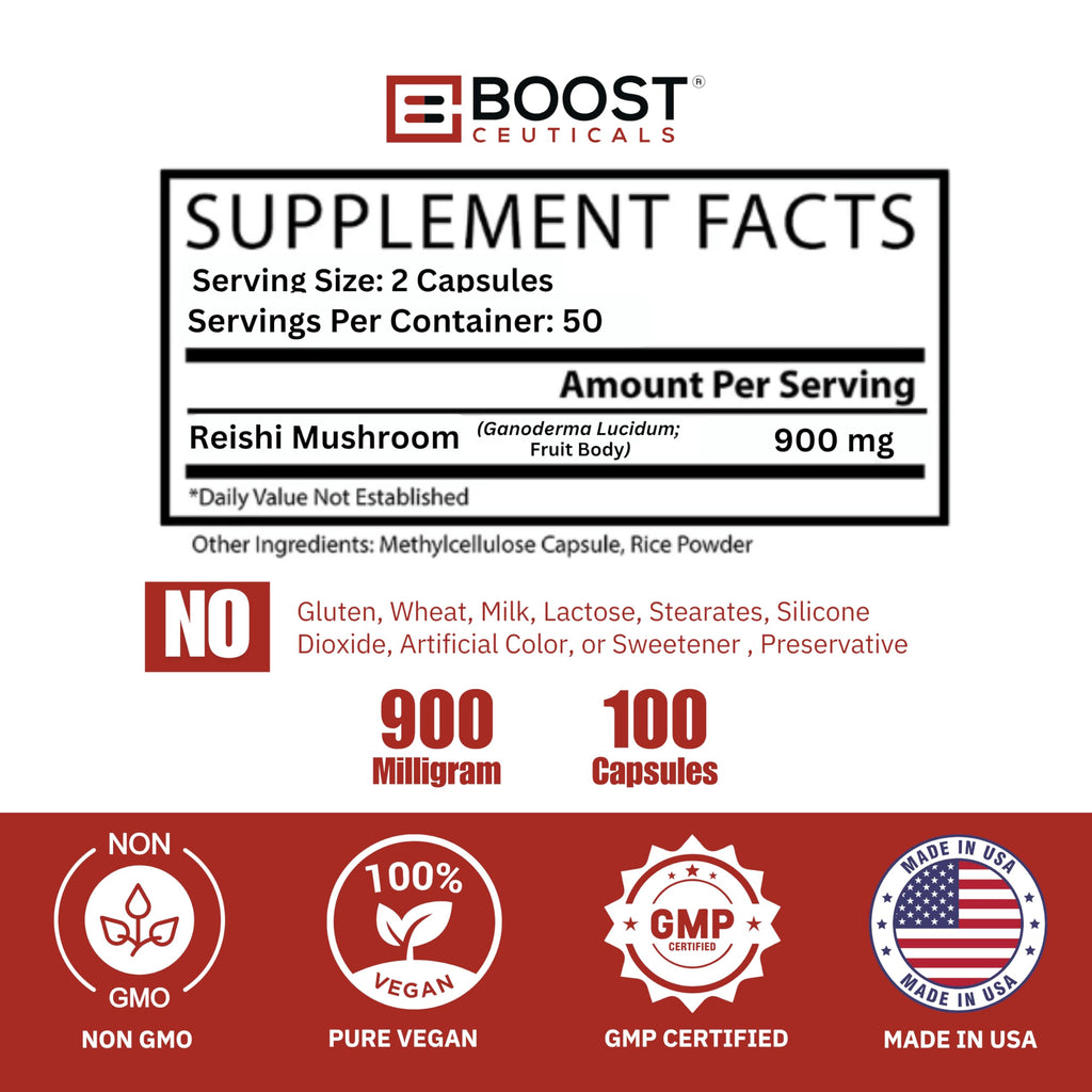 BoostCeuticals reishi for mental clarity