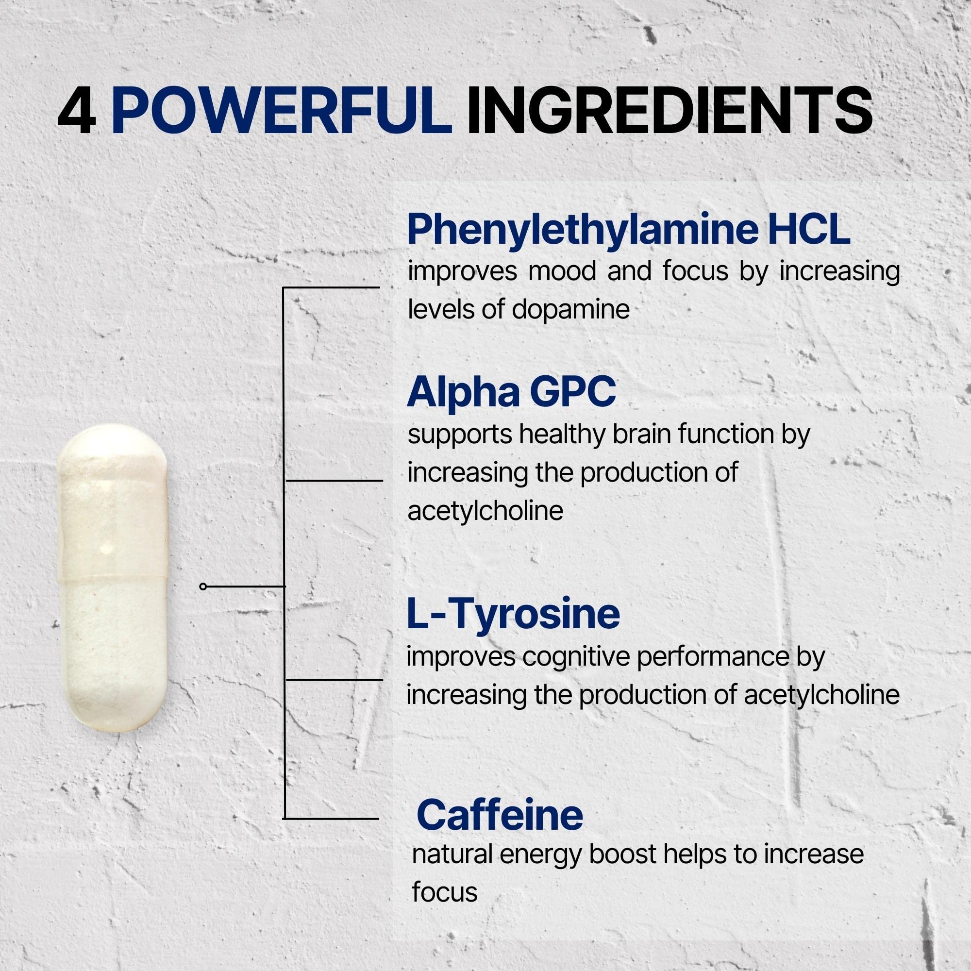 boosted concentration blended vitamins