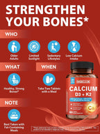 Boosts calcium absorption with D3