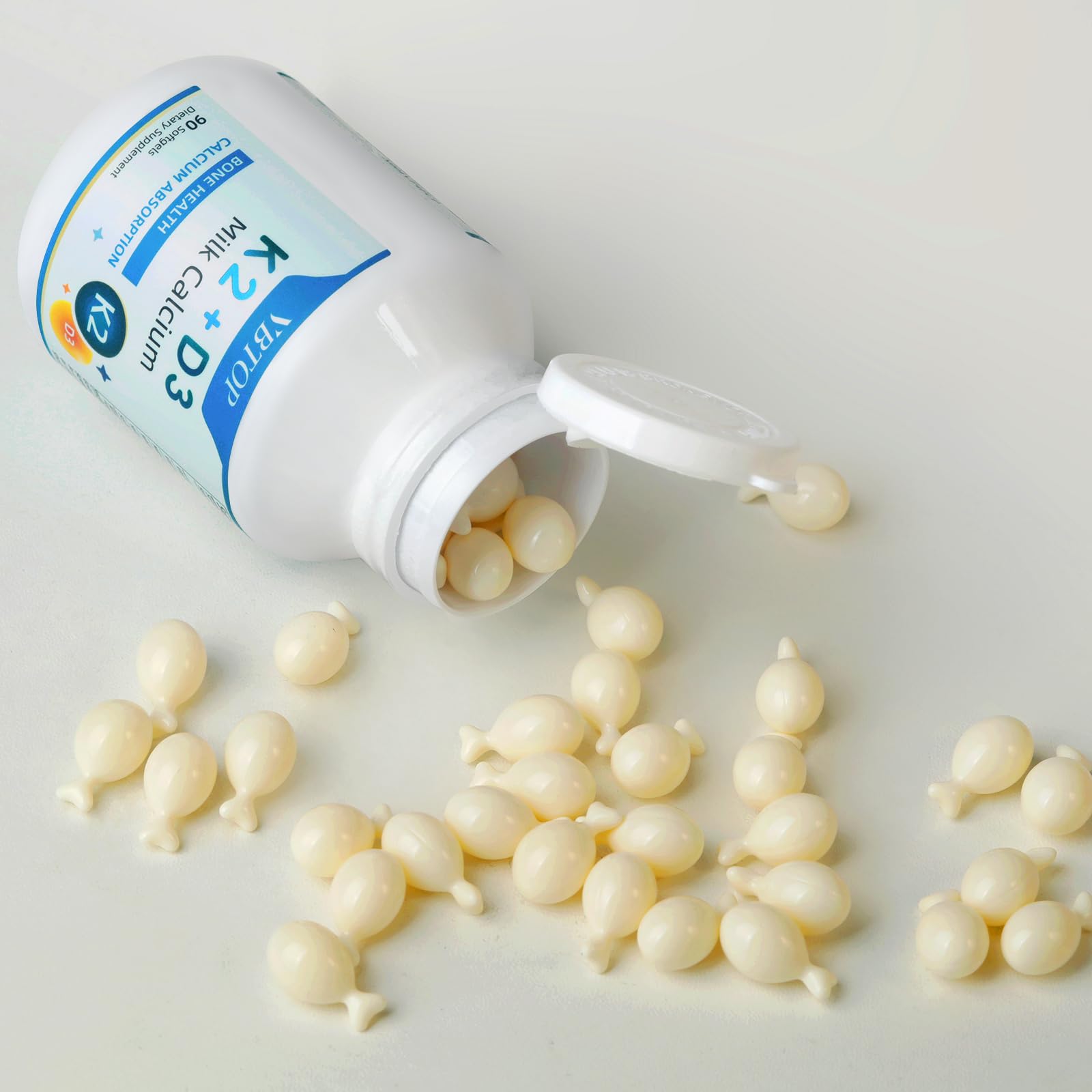 Boosts calcium absorption with vitamins