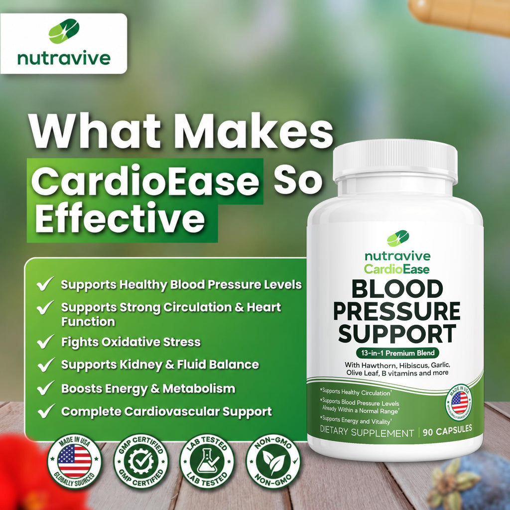 Boosts circulation with herbal blend
