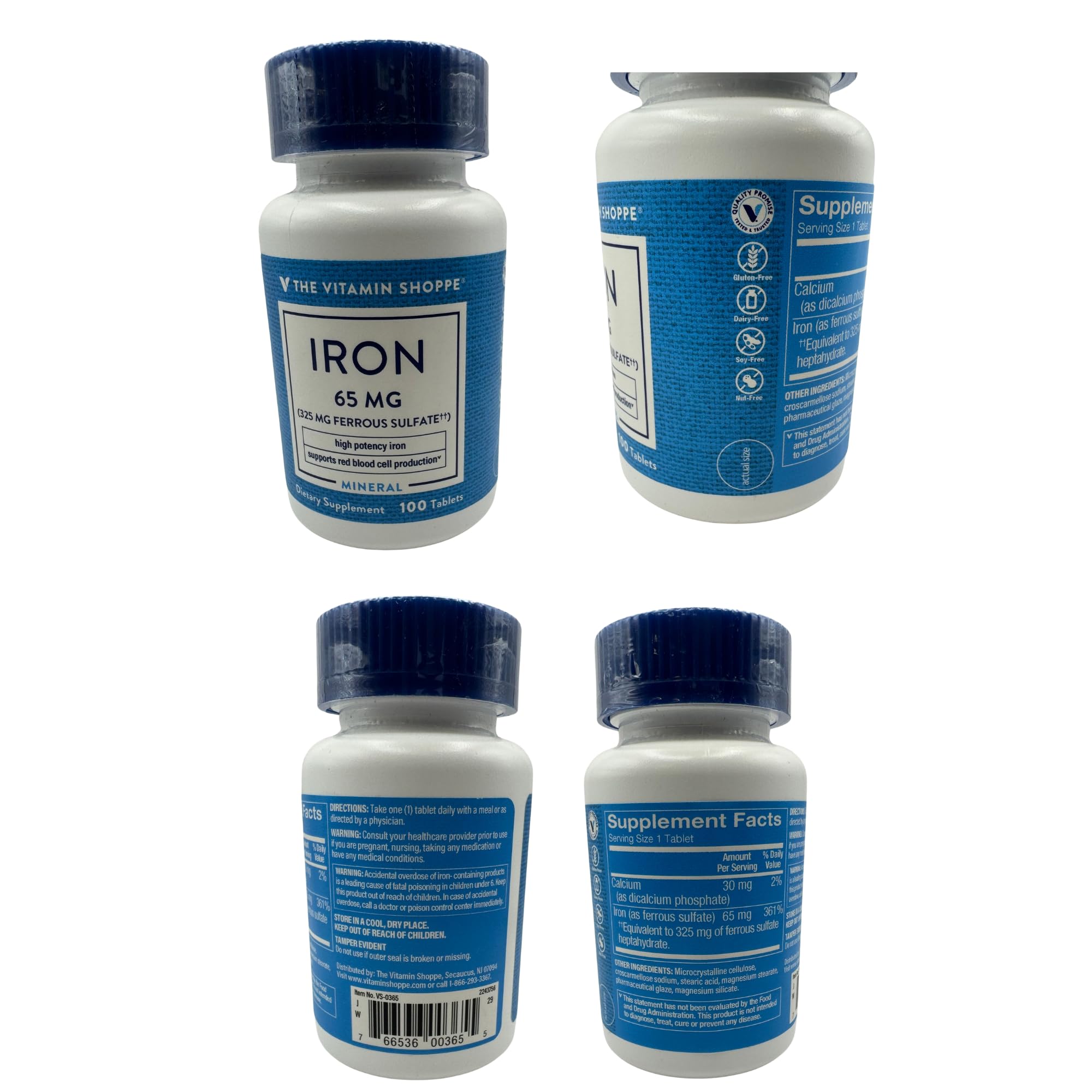 Boosts energy and vitality with iron