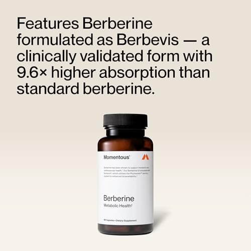 Boosts metabolism with berberine