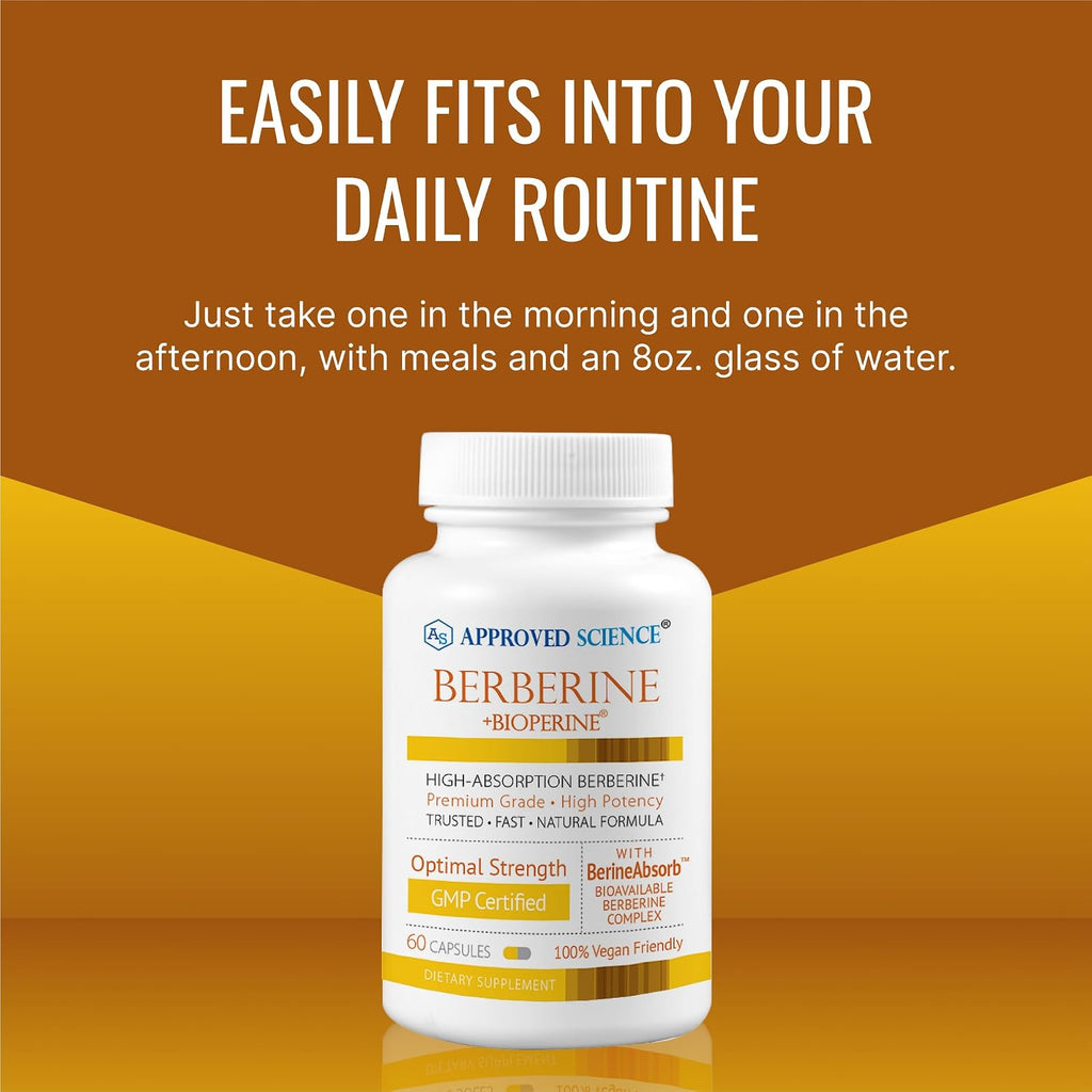 Boosts metabolism with Berberine