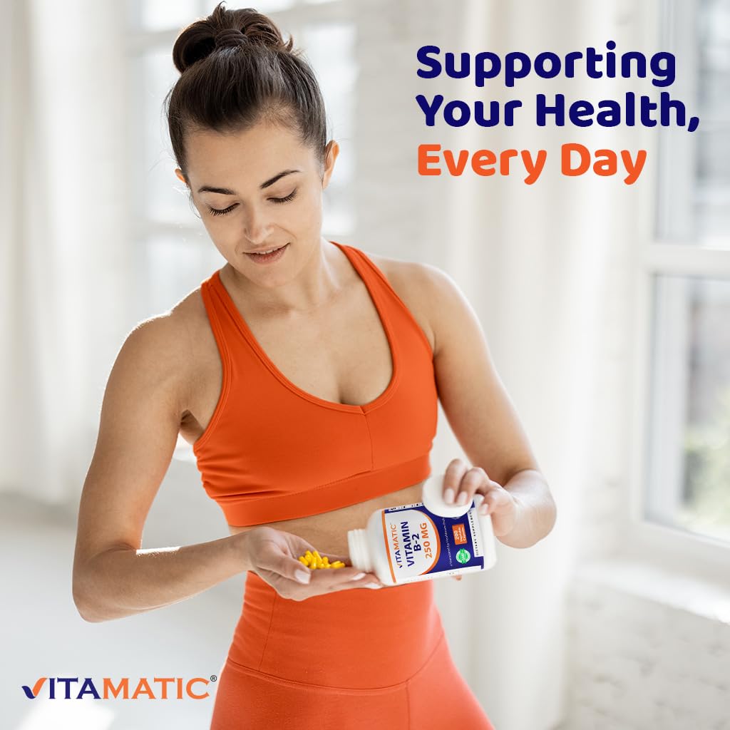 Boosts metabolism with Riboflavin