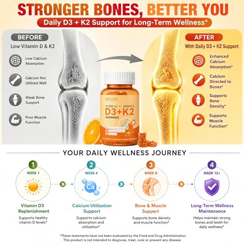 Boosts mood with Vitamin D3