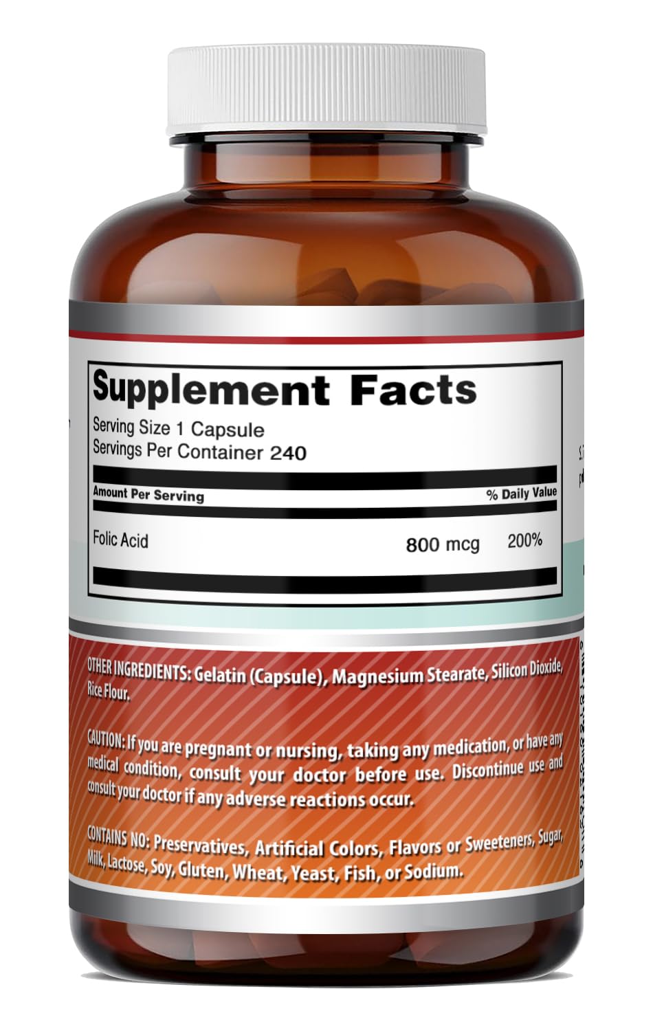 boosts overall wellness with folic acid