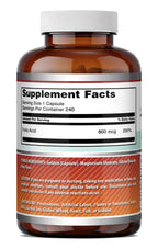 boosts overall wellness with folic acid