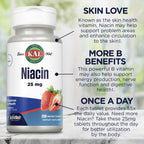 Boosts skin health with Niacin
