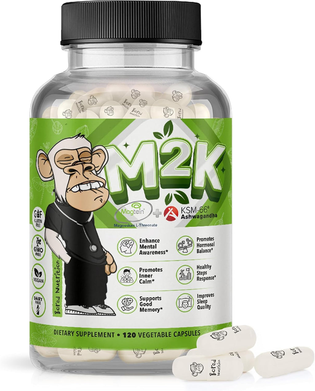 Bored Nutrition magnesium supplement for relaxation