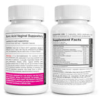 Boric acid suppositories for wellness