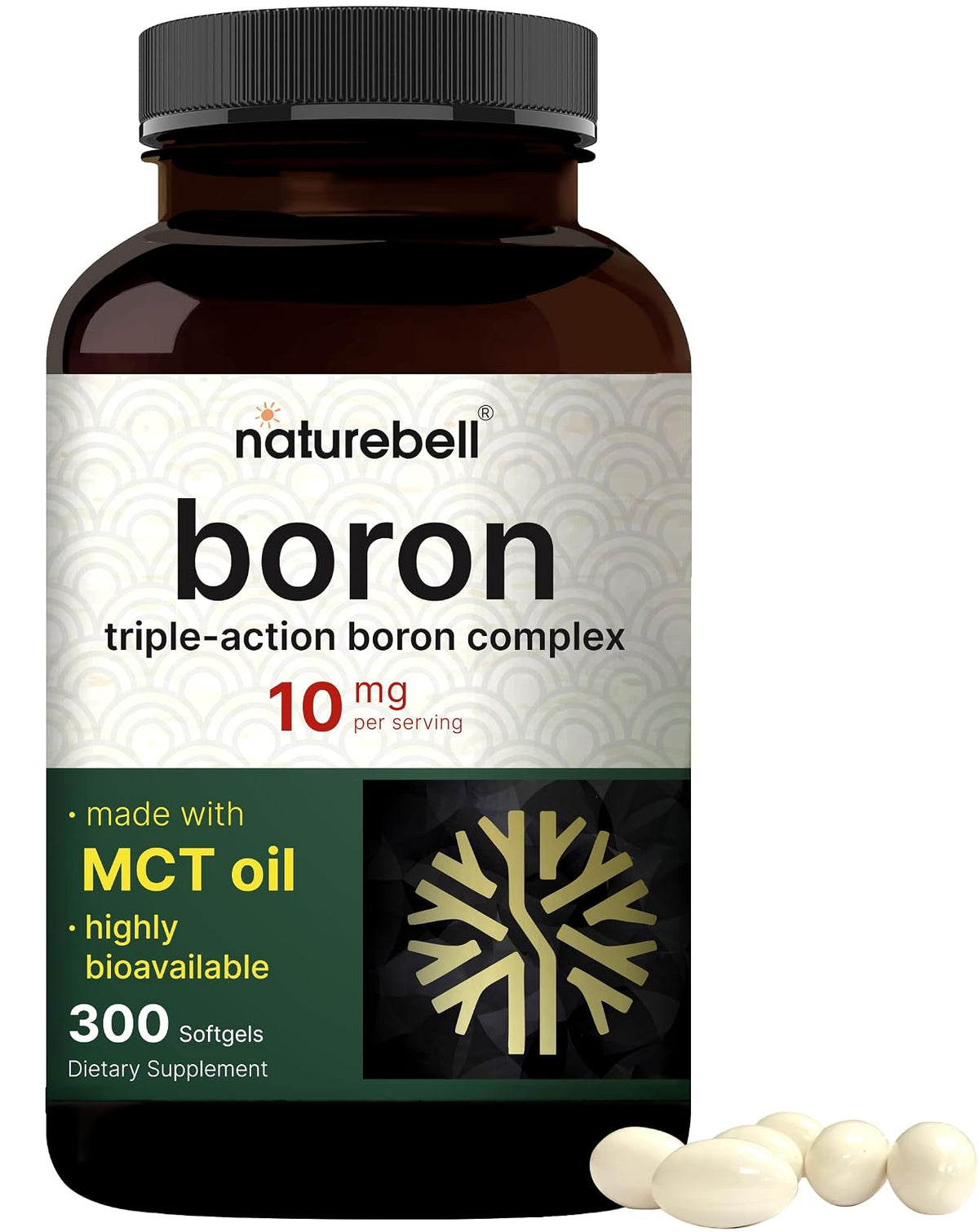 Boron 10 mg softgels for bone health