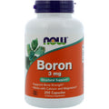 Boron 3mg calcium supplement capsules