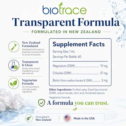 Boron and magnesium for strength