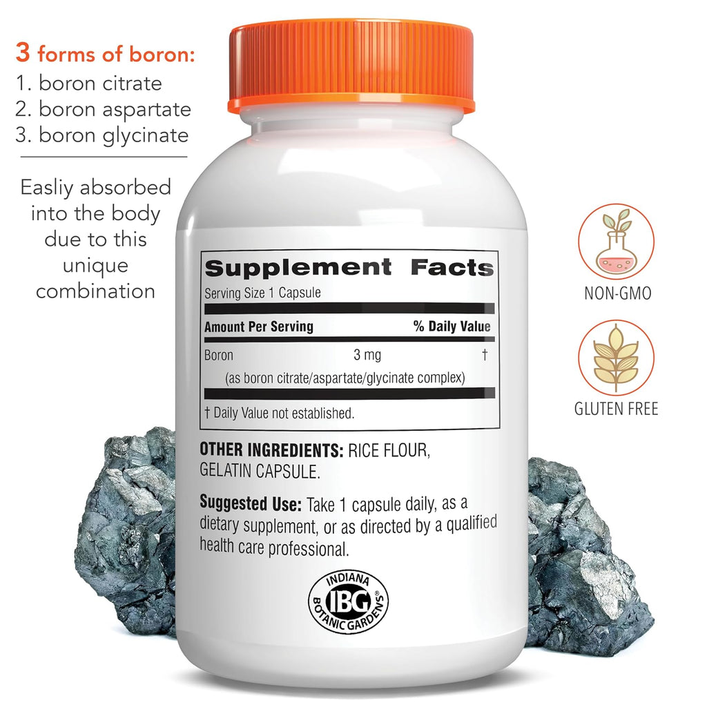 Boron complex for healthy bones