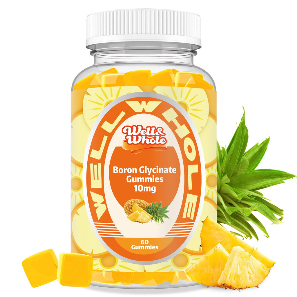 Boron Glycinate Gummies for calcium absorption