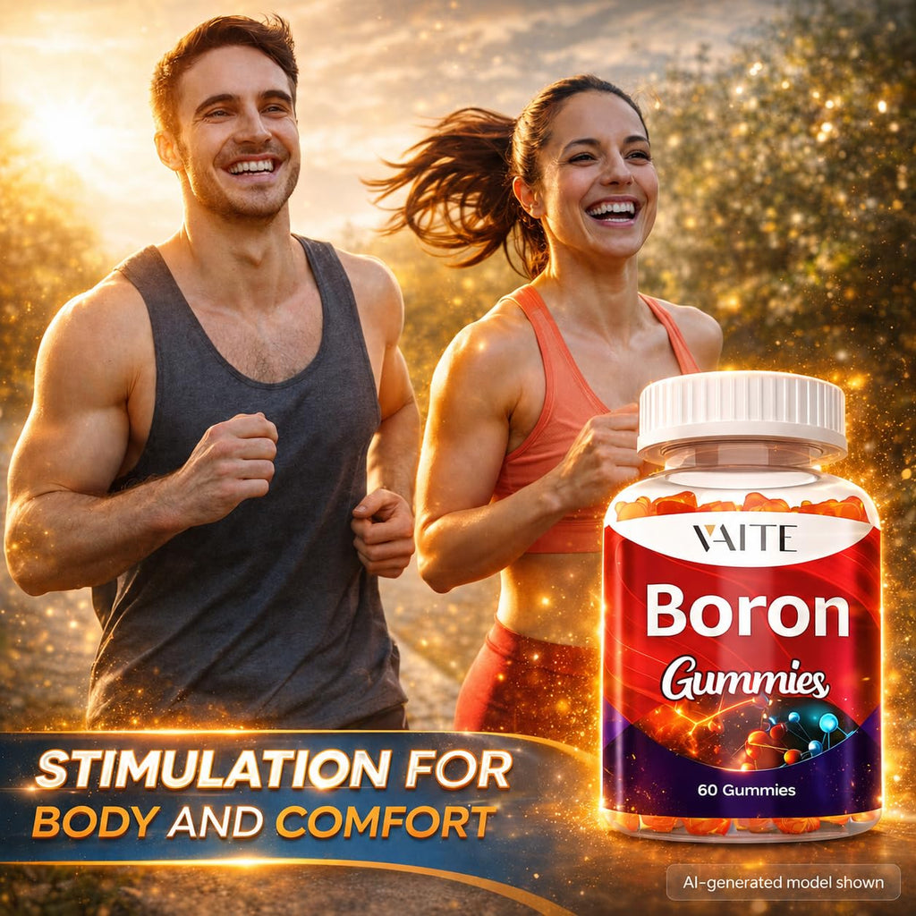 Boron gummies for enhanced flexibility