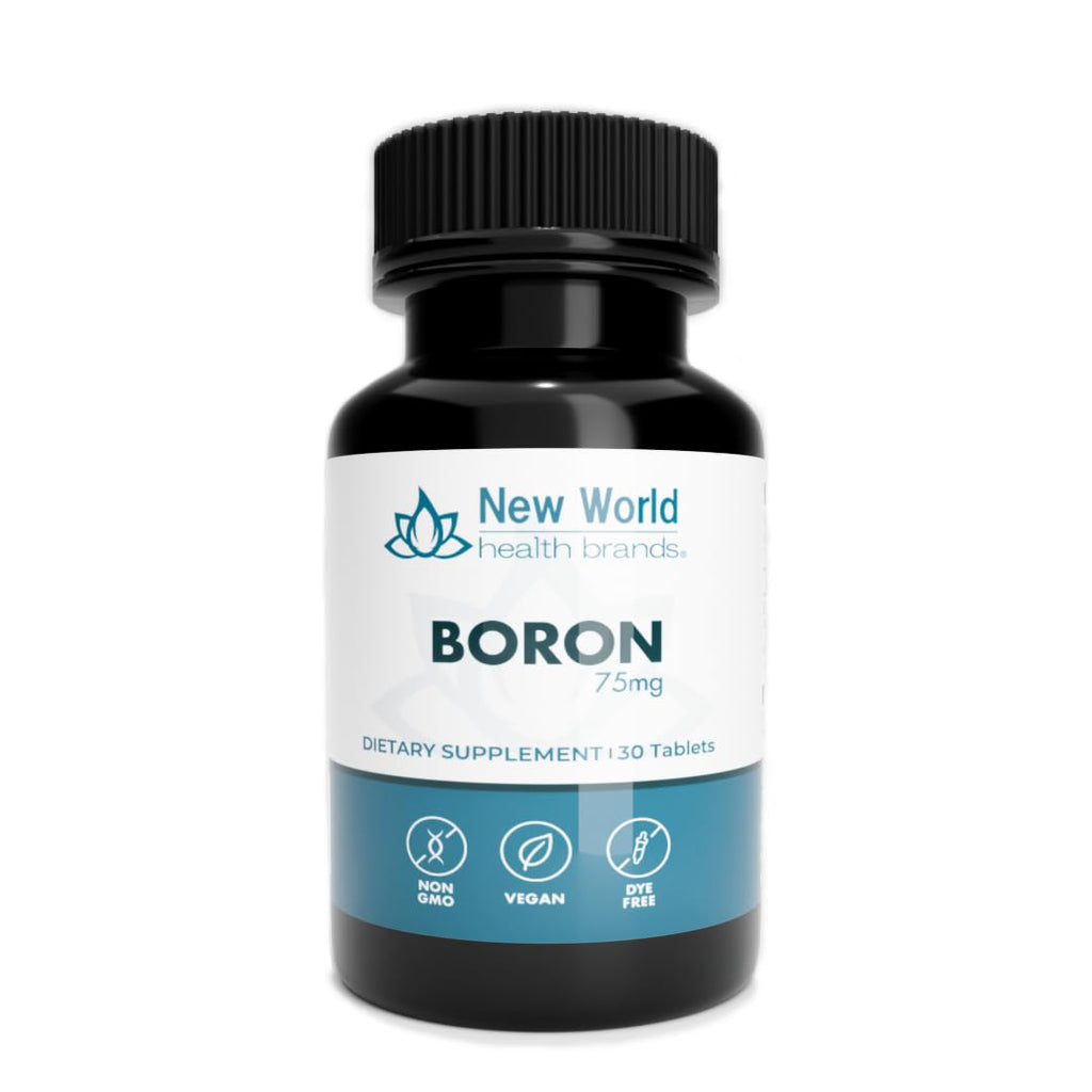 Boron mineral supplement for wellness