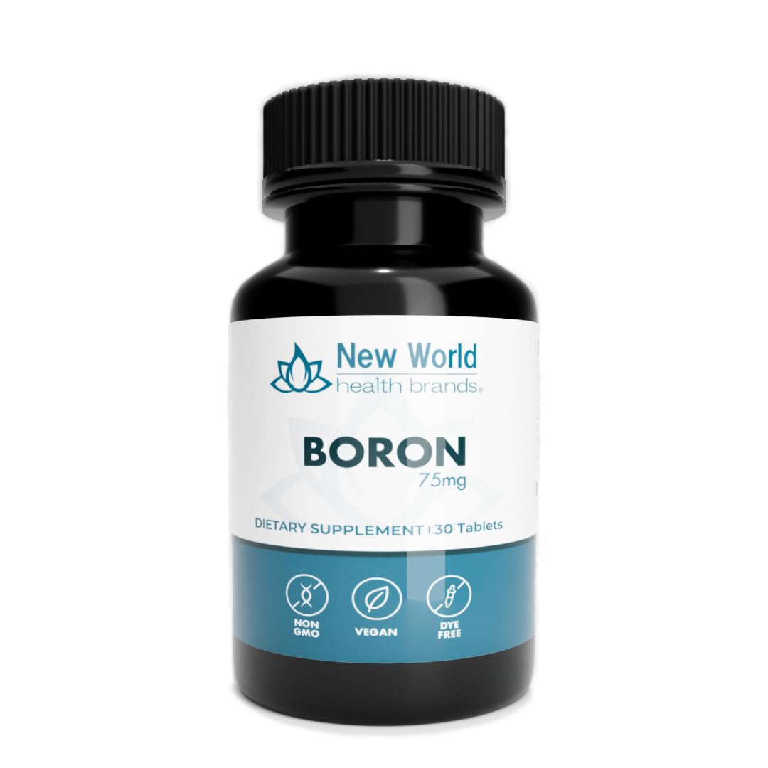 Boron mineral supplement for wellness