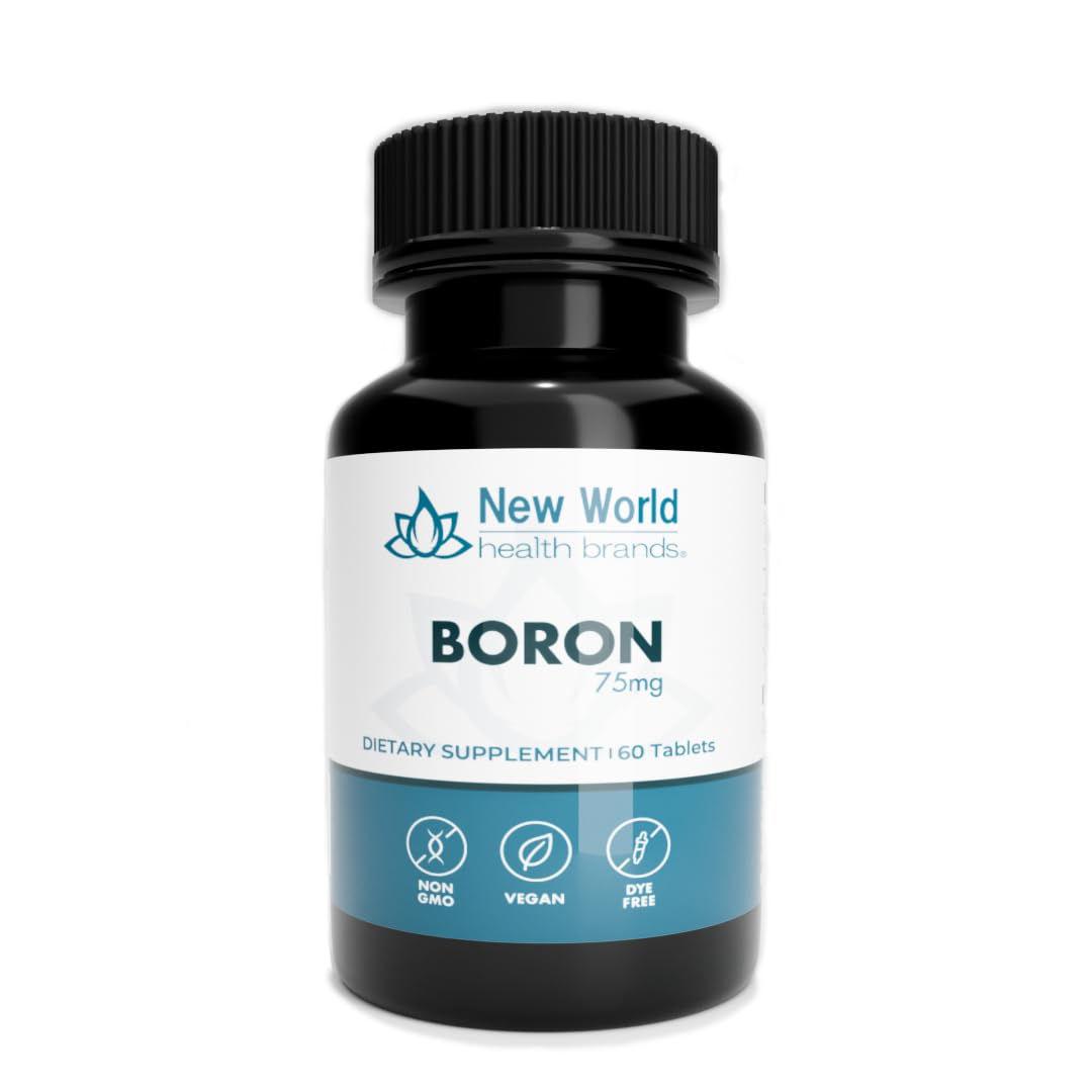 Boron mineral supplement for wellness